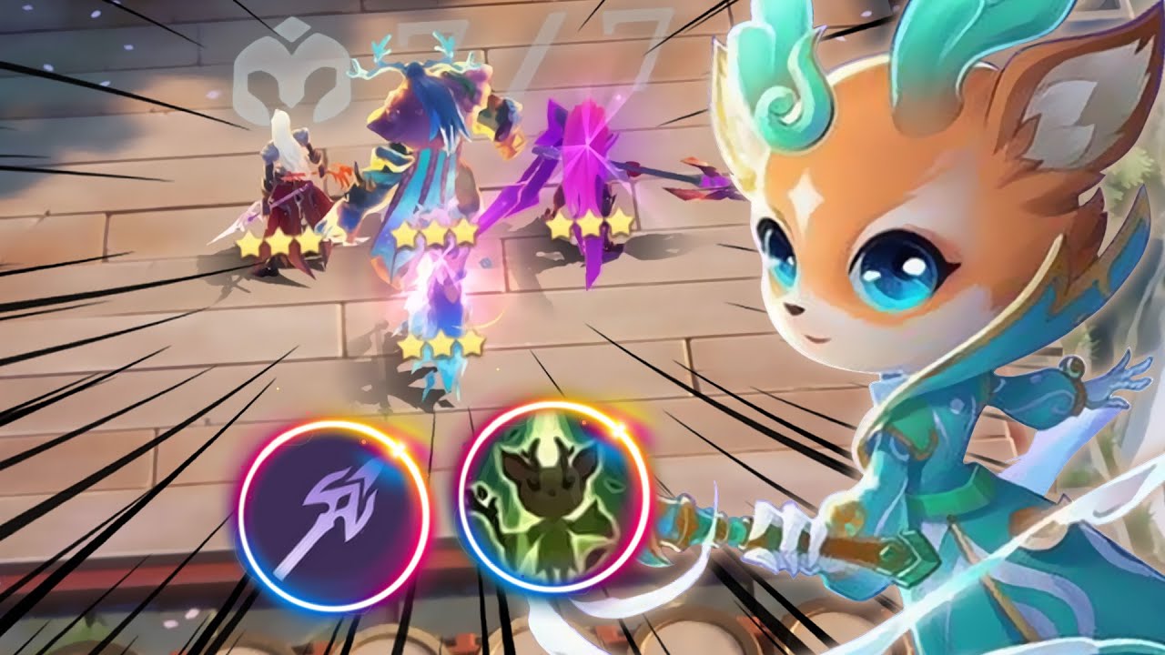 YOU ONLY NEED 1 SYNERGY! EVA SKILL 3 LANCER - Magic Chess - YouTube