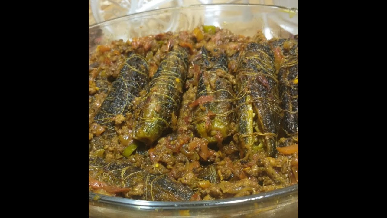 Qimma Bharay Karalay Recipe By Nadra's Kitchen - YouTube