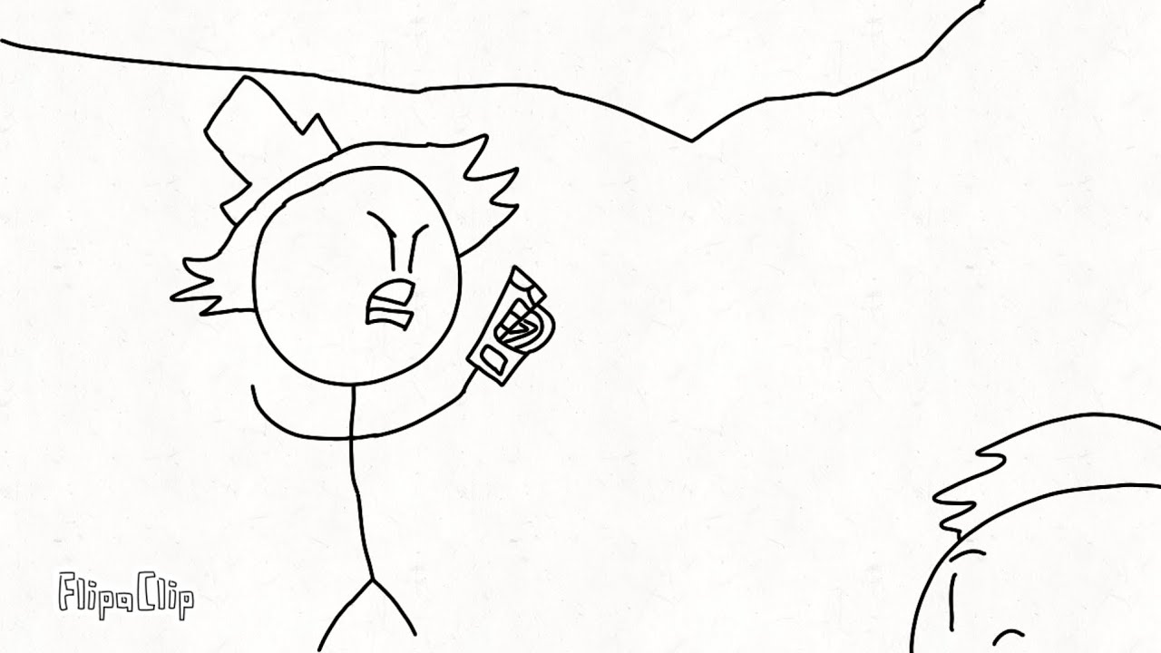 The Adventures Of Johnny Stickman Animation Test #3 That Was Weird ...