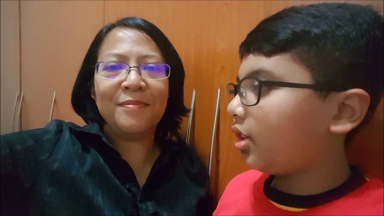 Caleb Lobo Y5B1 Interview with Mom - YouTube