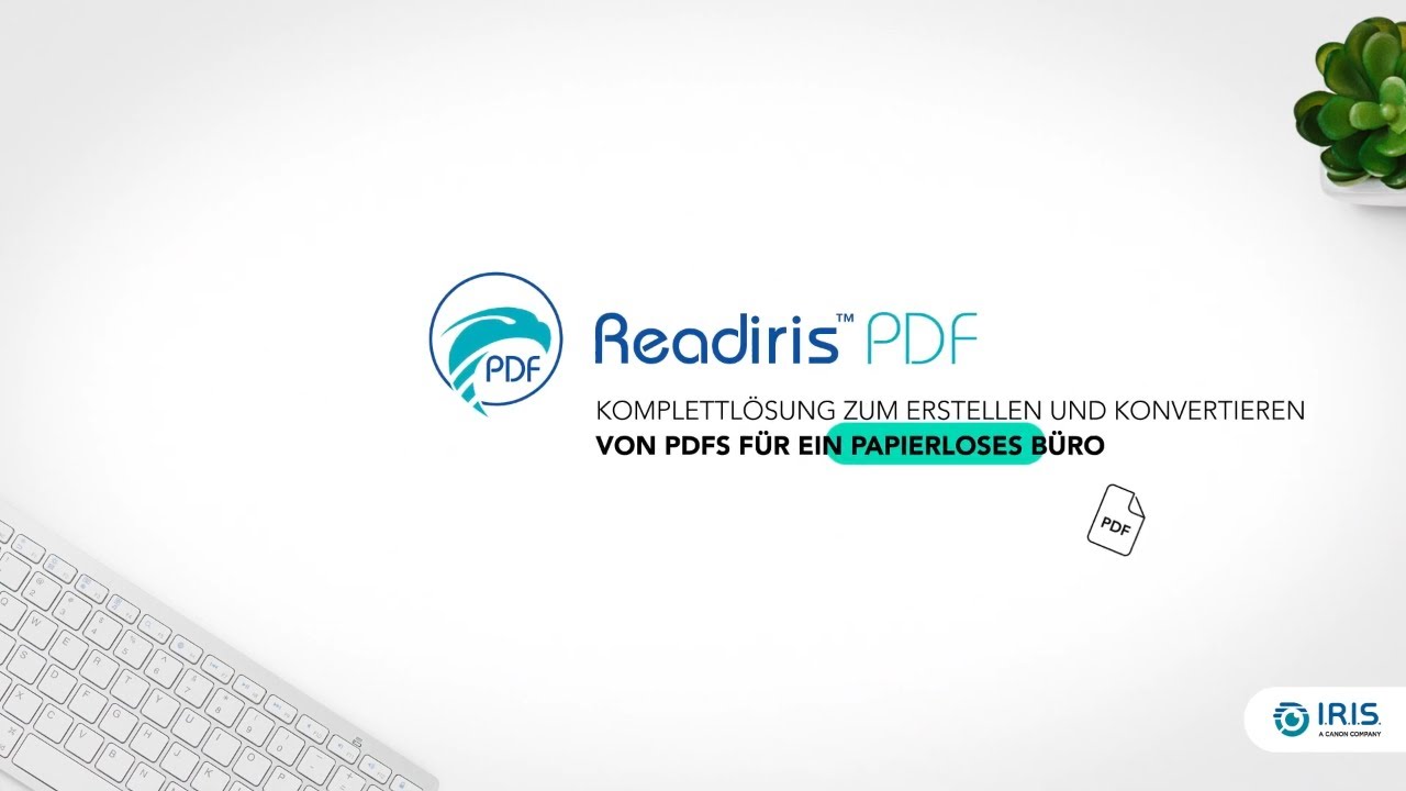 Readiris PDF - Weltklasse PDF Manager - YouTube