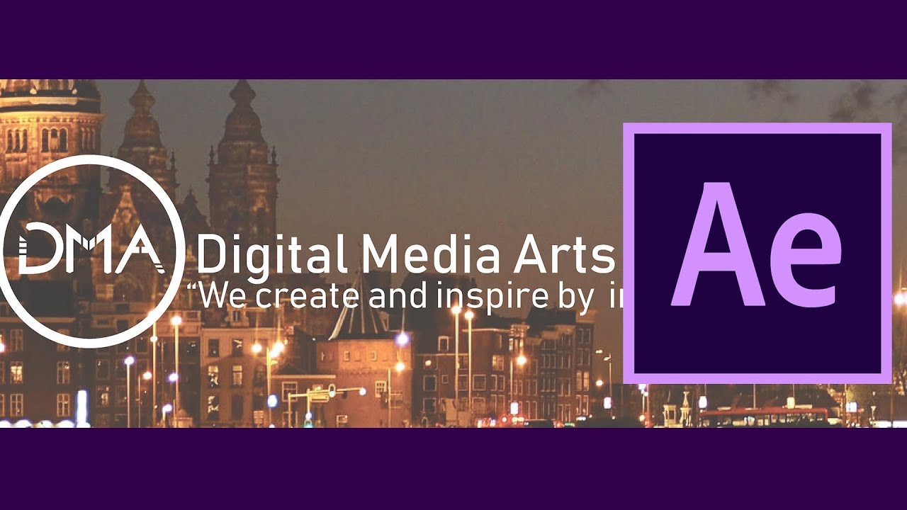 DMA - Dynamic Sky Logo Animation in After effects (Digital Media Arts ...