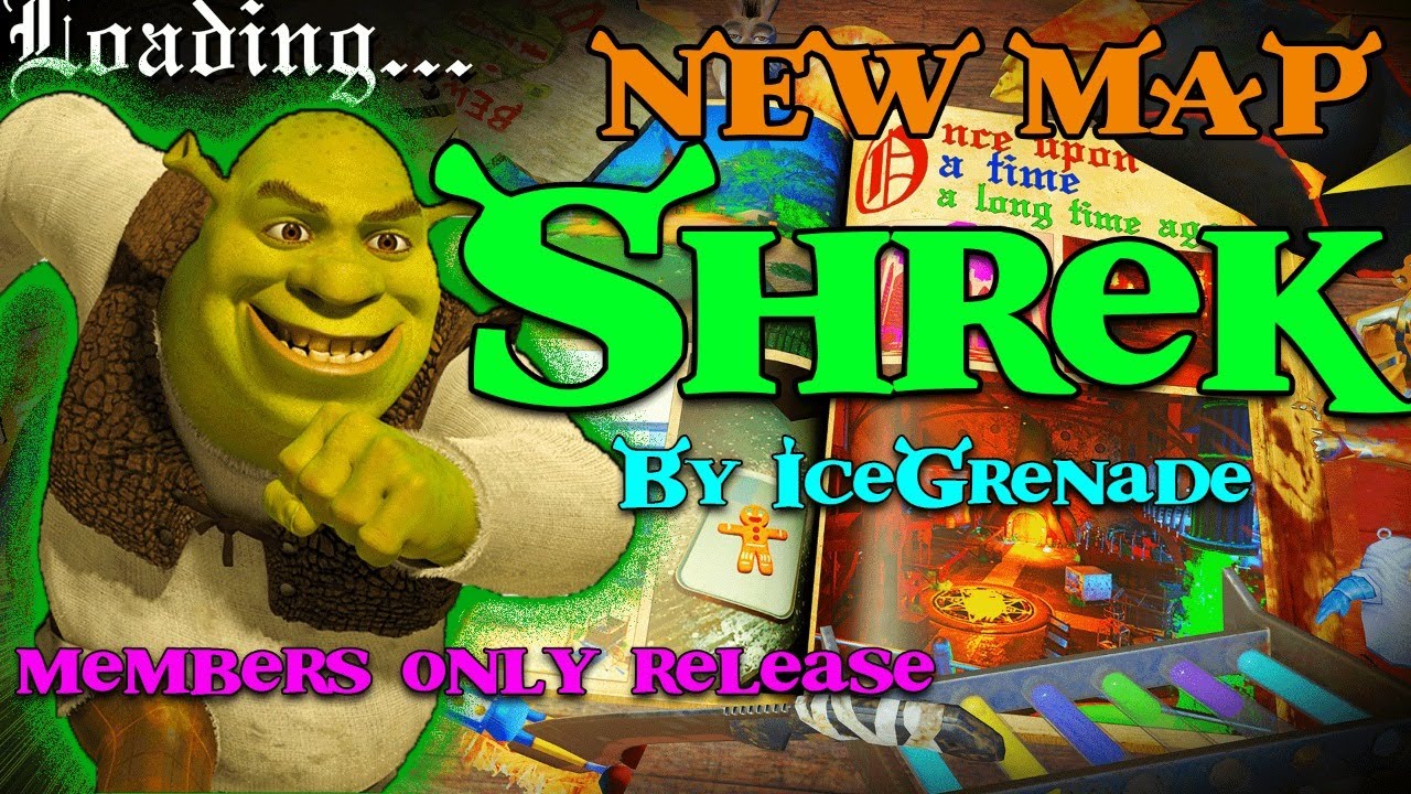 *LIVE* BRAND NEW SHREK MAP FROM ICEGRANDE! (Members Only Early Release ...