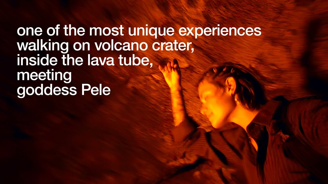 hiking Volcanoes National Park Hawaii, inside the lava tube - YouTube