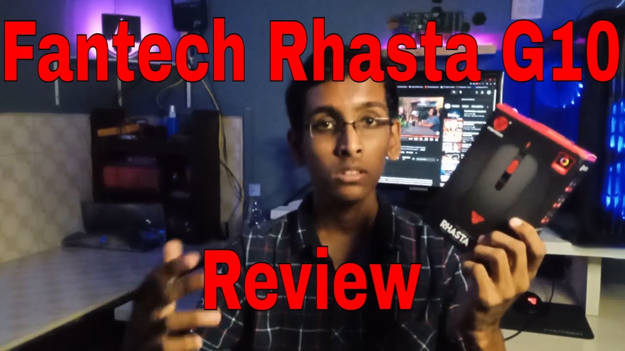 Fantech Rhasta G10 mouse Review - YouTube