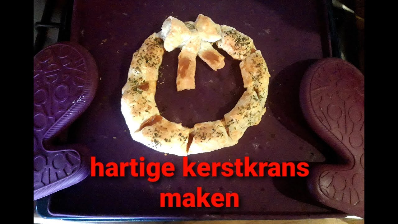 hartige kerstkrans maken van bladerdeeg met Willemijn en Tupperware ...