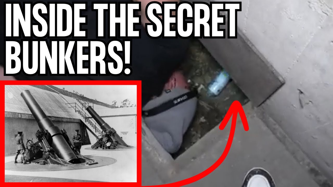 Exploring Forgotten Underground MILITARY BUNKERS Angels Gate, San Pedro ...