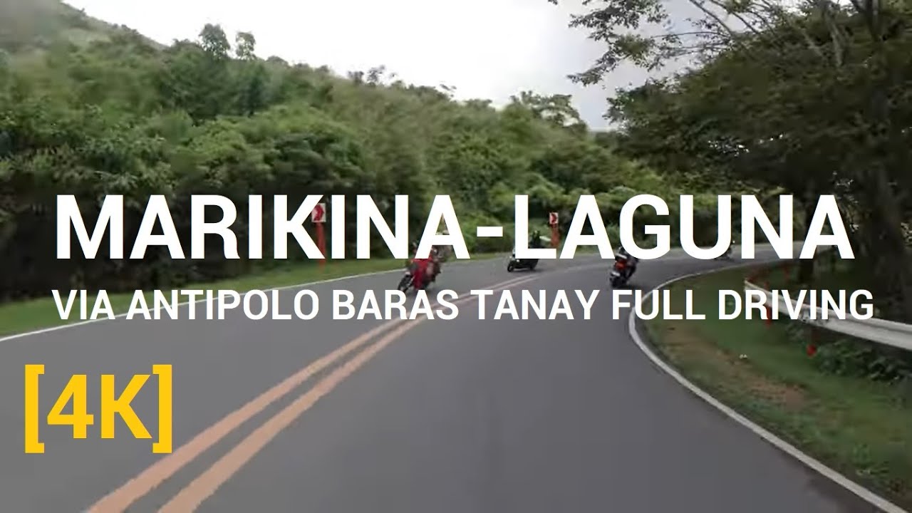 FULL DRIVING FROM MARIKINA TO SANTA MARIA LAGUNA VIA MARILAQUE HIGHWAY ...