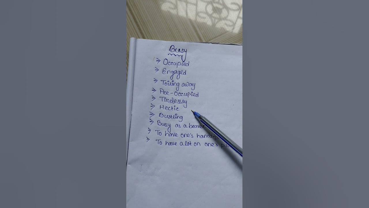 How To Say Busy In Different Way Use It Your Daily Conversation YouTube how-to-say-busy-in-different-way-use-it-your-daily-conversation-youtube