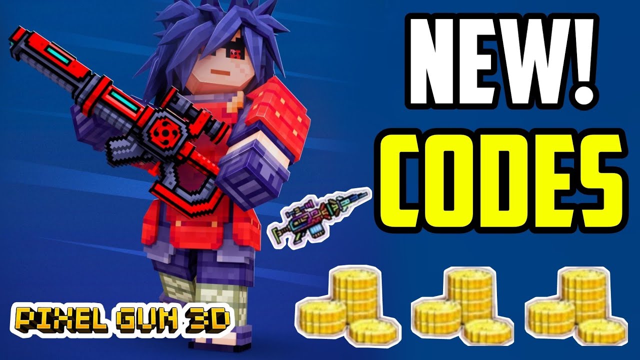 Fresh New⚠️ PIXEL GUN 3D PROMO CODES 2023 - PIXEL GUN 3D CODES - CODES ...