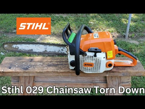 Stihl 029 Chainsaw tear down - YouTube