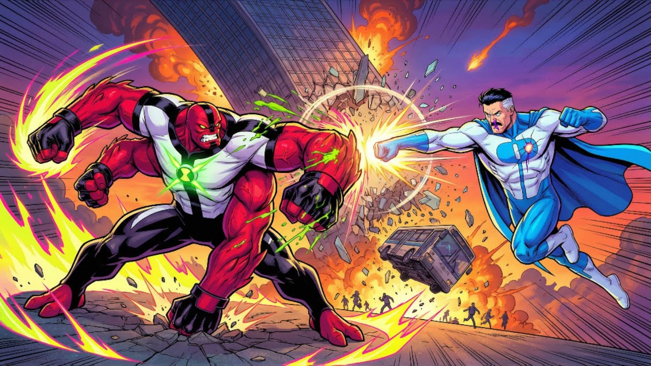 What If Ben 10 Entered the Invincible Universe? - YouTube