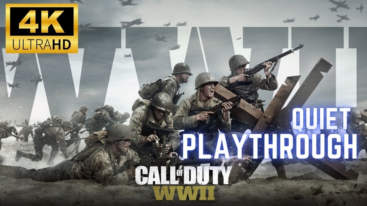 "D-Day" | 1944: Normandy, FRANCE | Call of Duty : WW II 4K ULTRA ...