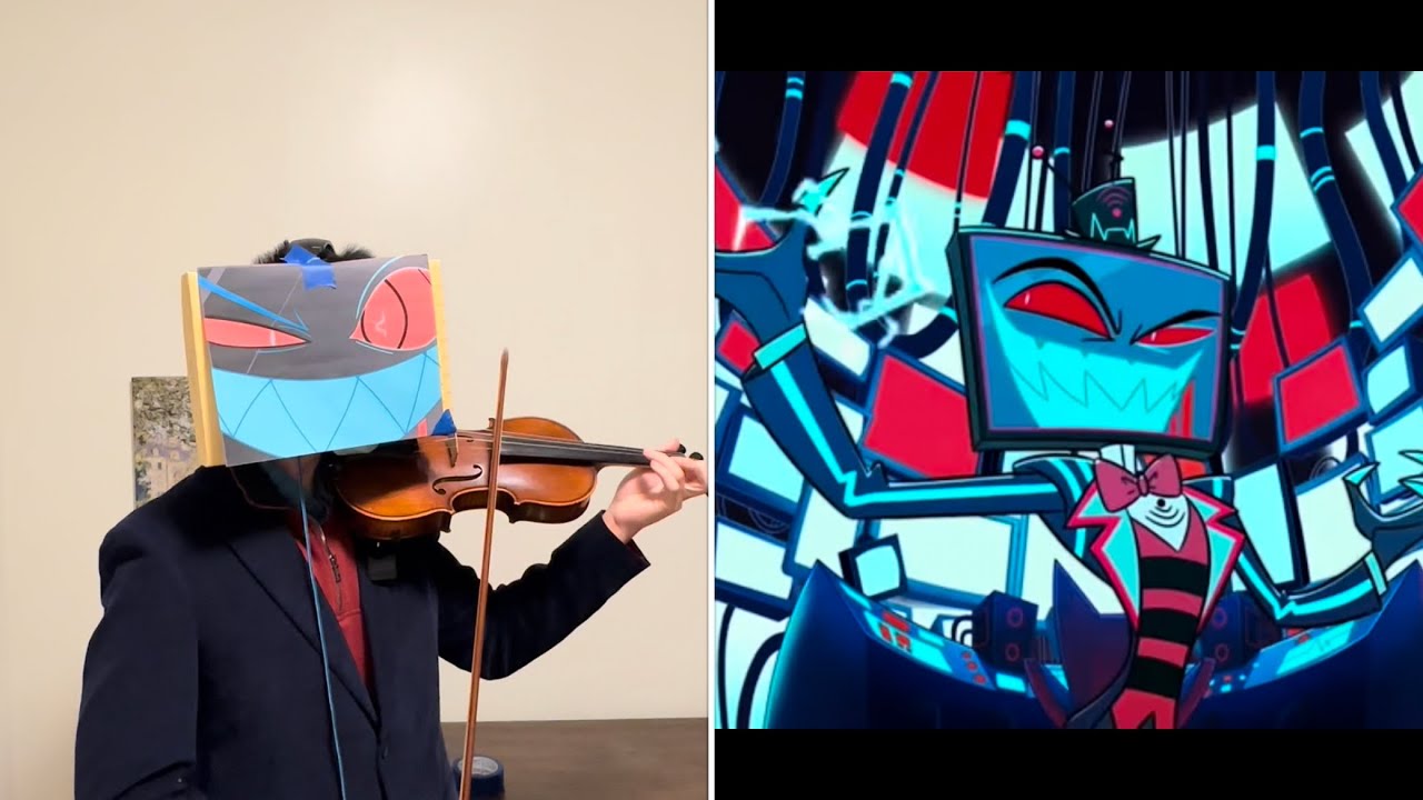 Stayed Gone on Hazbin Hotel the Violin - YouTube