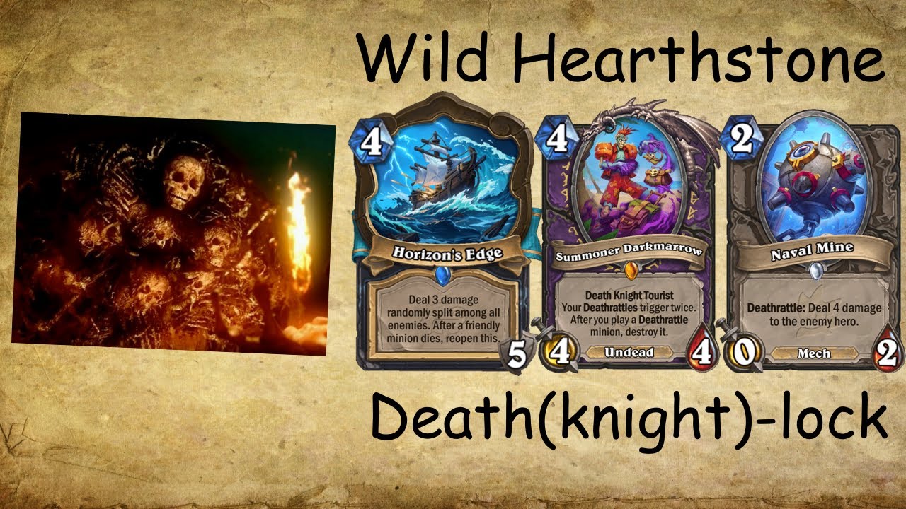Wild[Hearthstone] - Death(knight)-lock - Perils In Paradise - YouTube