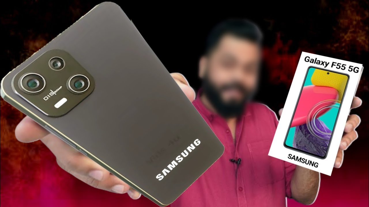 Samsung Galaxy F55 5G Unboxing, price & review - YouTube