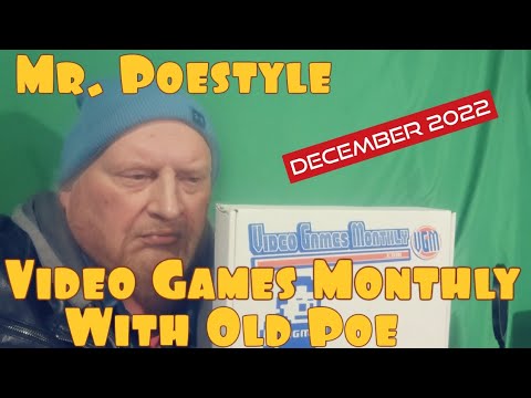 Mr. Poestyle Video Games Monthly With Old Poe December 2022 - YouTube