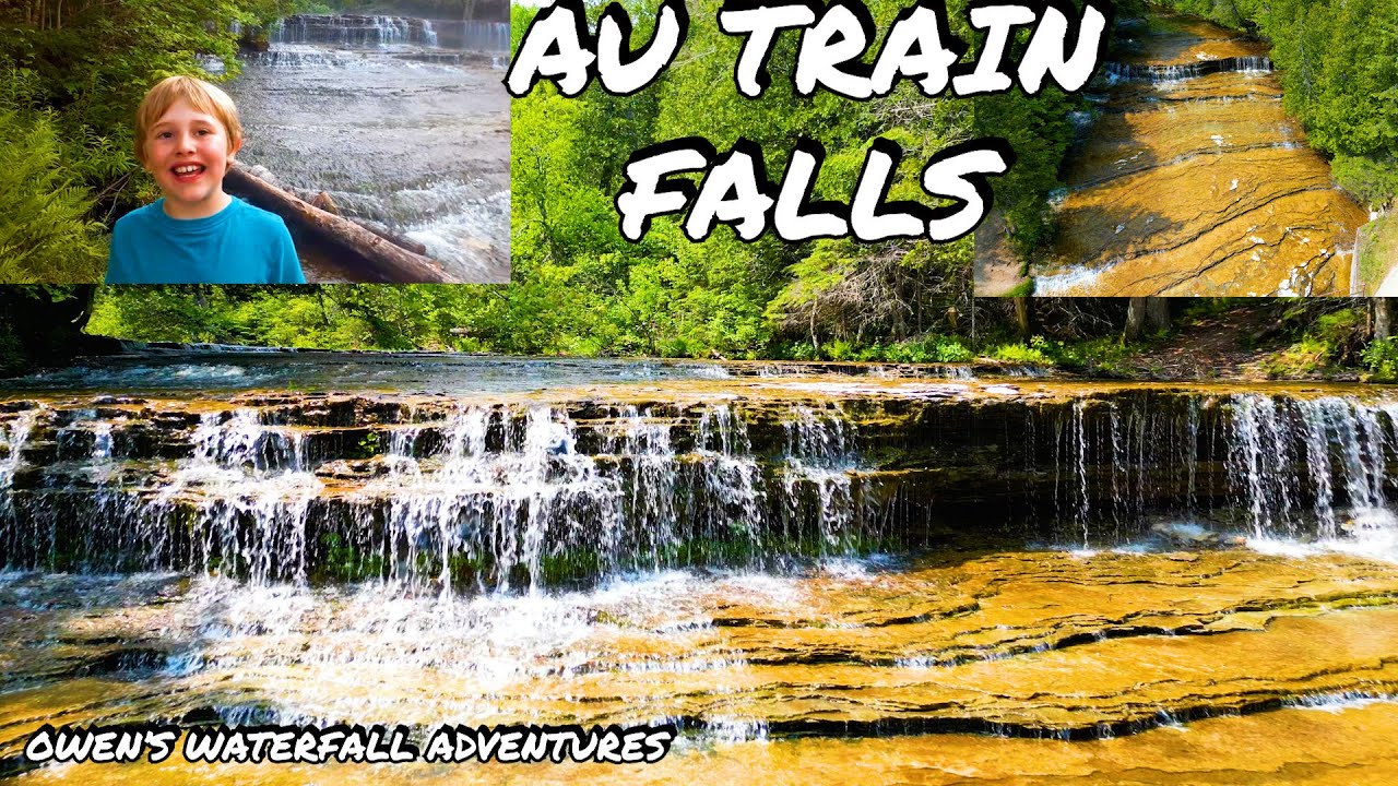Au Train Falls - Upper Peninsula - YouTube