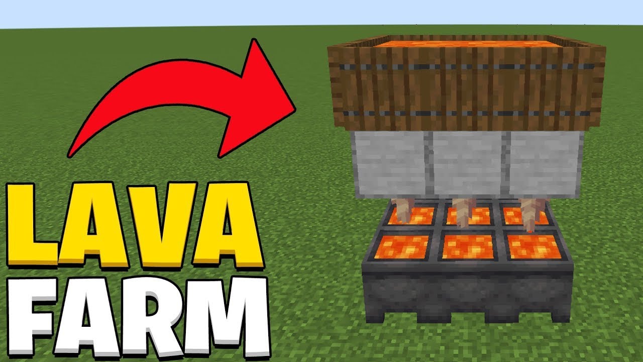 LAVA FARM | HOW TO MAKE LAVA FARM | LAVA FARM KAISE BANAYE #minecraft # ...