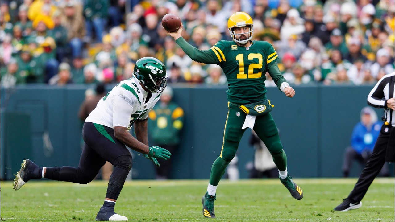 Aaron Rodgers Career Highlights AGAINST The Jets - YouTube