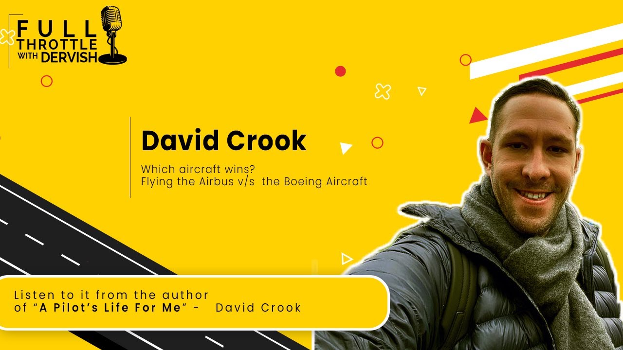 Podcast with David Crook || A Commercial Airline Pilot. - YouTube