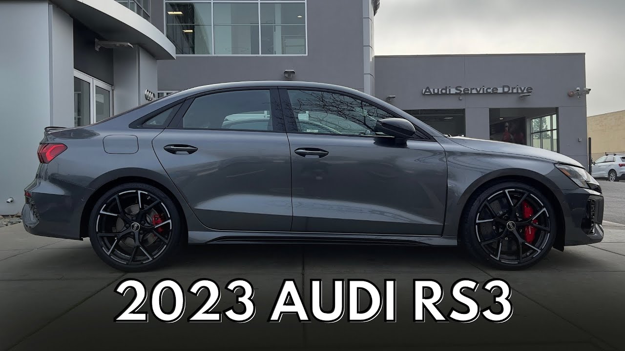 2023 Audi RS3 In Daytona Gray Pearl Effect YouTube 2023 Audi RS3 In Daytona Gray Pearl Effect YouTube