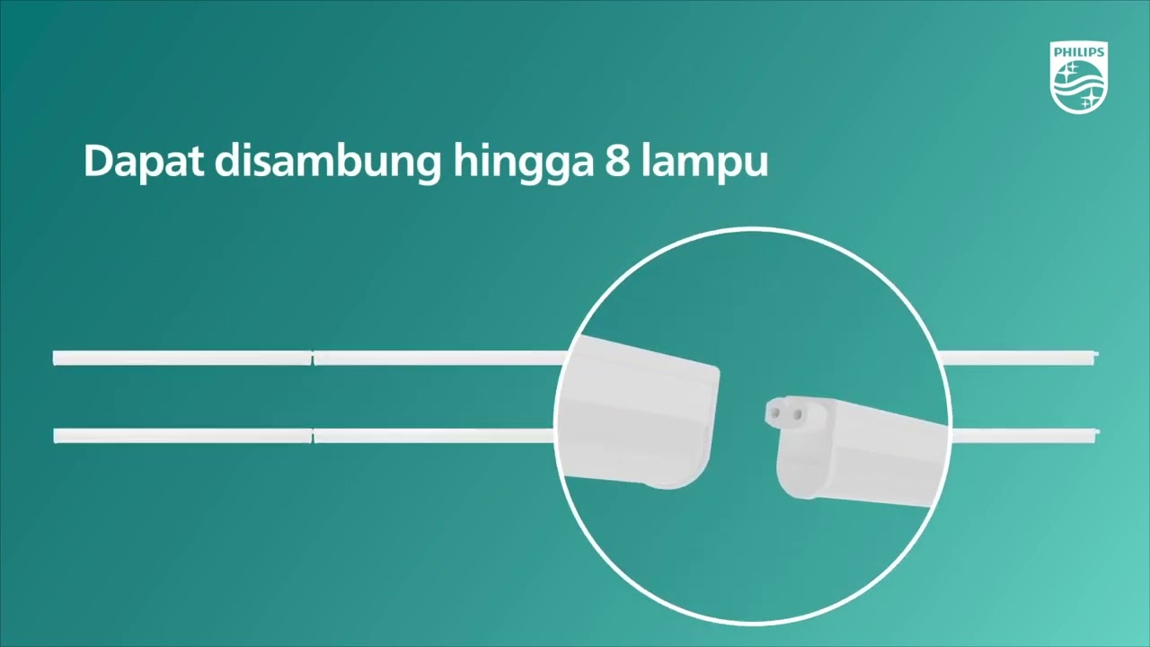 Philips Essential SmartBright T5 Batten - Lampu Batten LED ramping ...