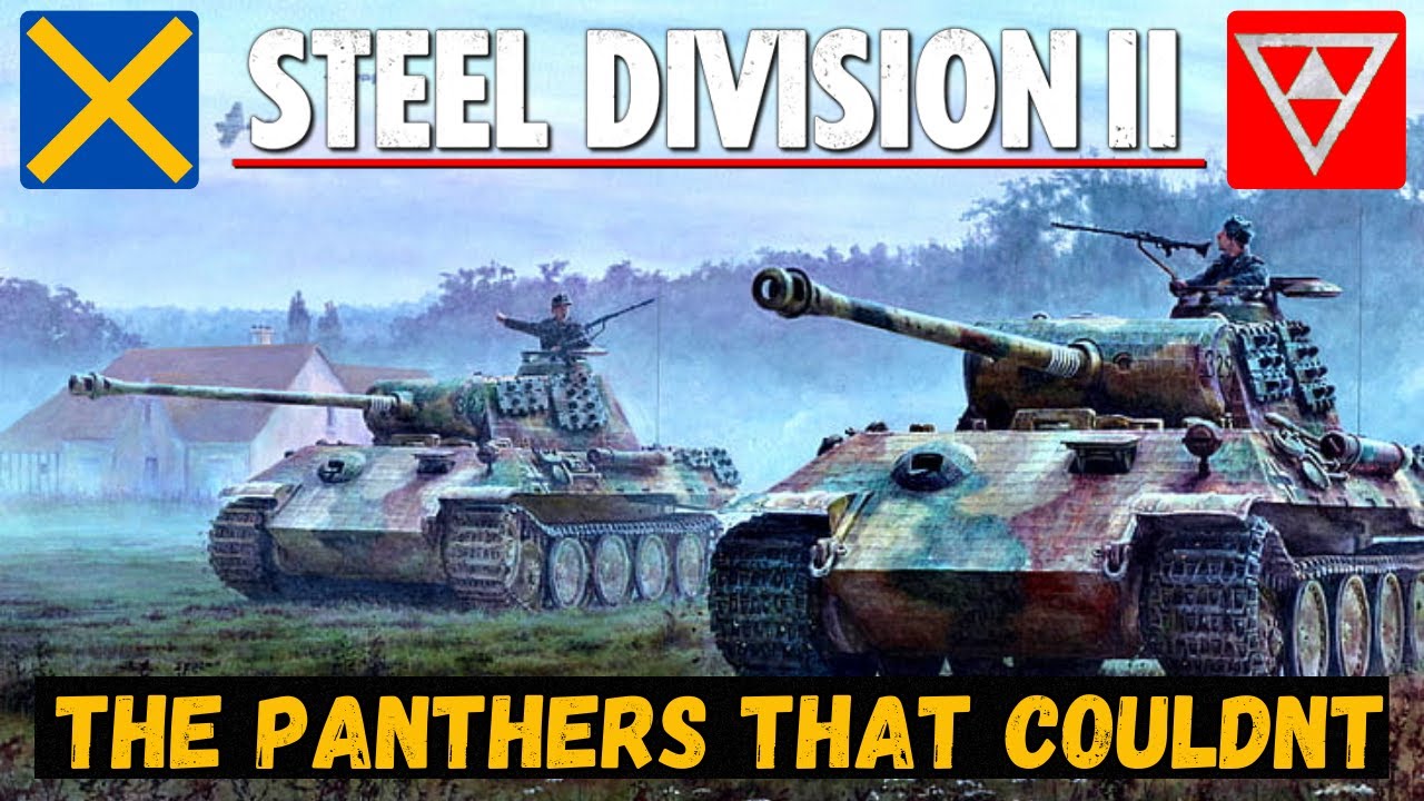 Steel Division II. 1v1 gameplay. 5th Pz vs 3rd.Grd. Mech. Big Dog vs Hobotango. - YouTube