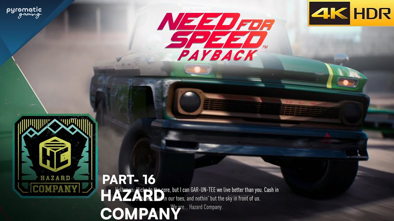 NEED FOR SPEED PAYBACK | HAZARD COMPANY MISSION | FULL GAMEPLAY ...