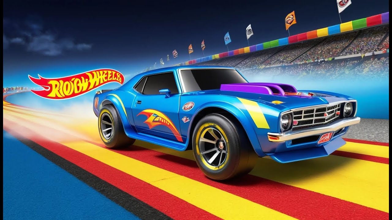 Racing Rex and the Hot Wheels Rally | Dinosaur Racing Song for Kids ...