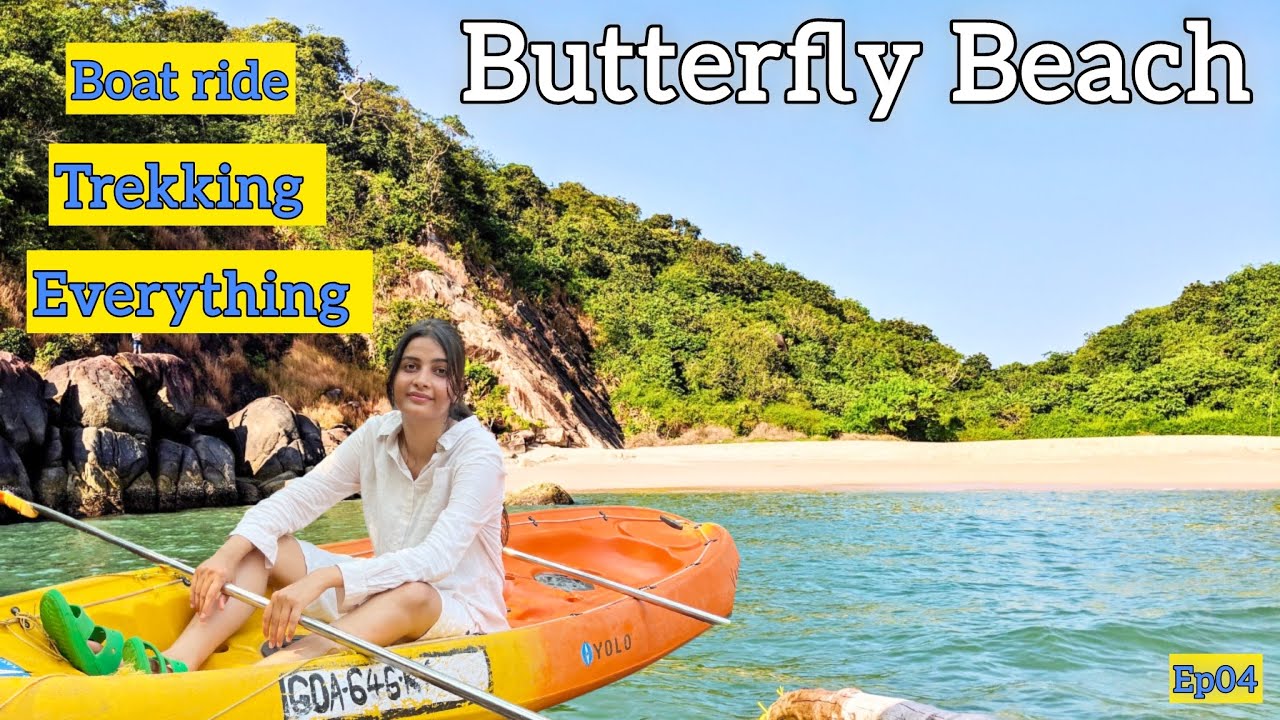 Leopard valley trek कर के पहुँच गए hidden beach पर Exploring south goa ...