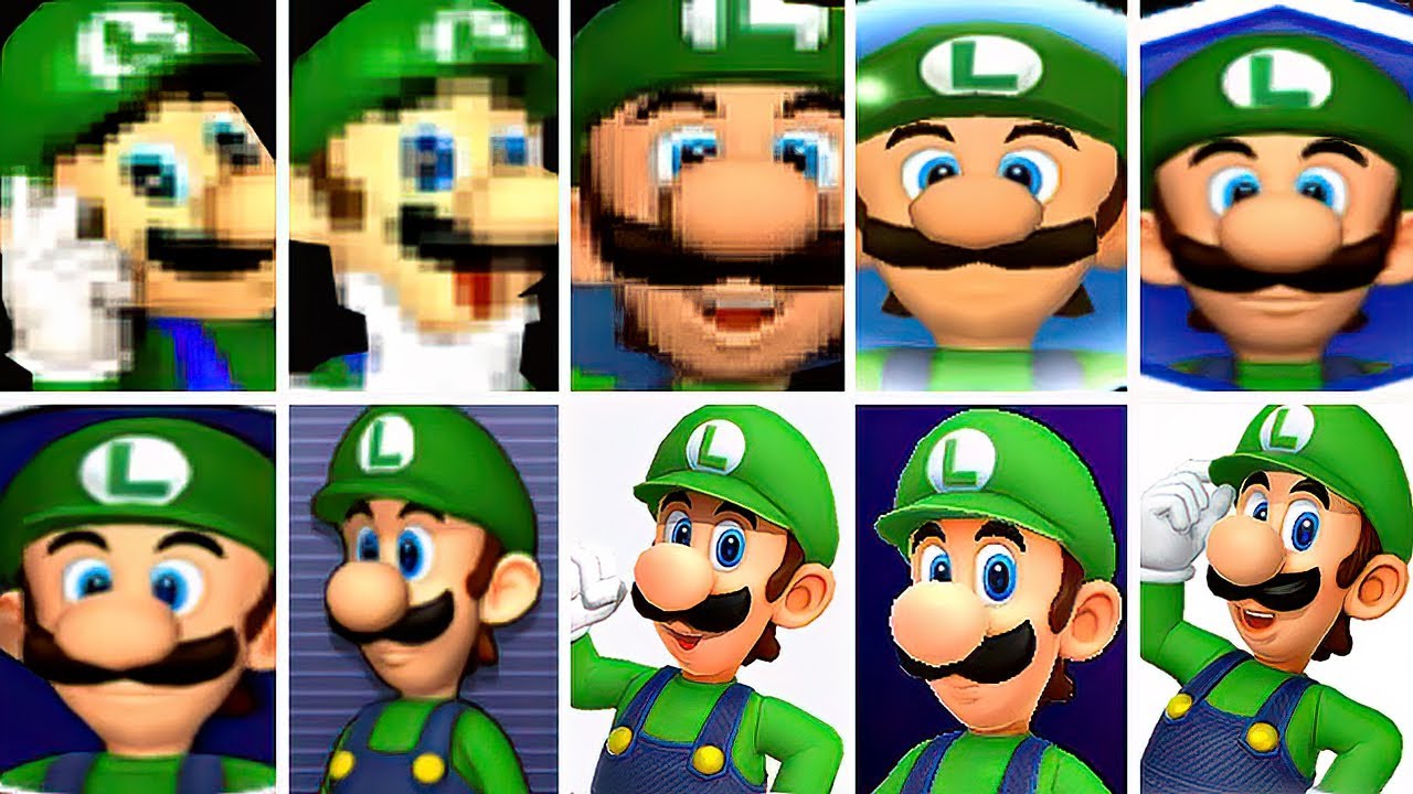 Evolution Of Luigi Through Mario Party Games [1998-2024] - YouTube