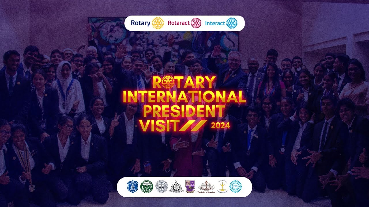 Rotary International President 2023/2024 Visit to Sri Lanka - YouTube