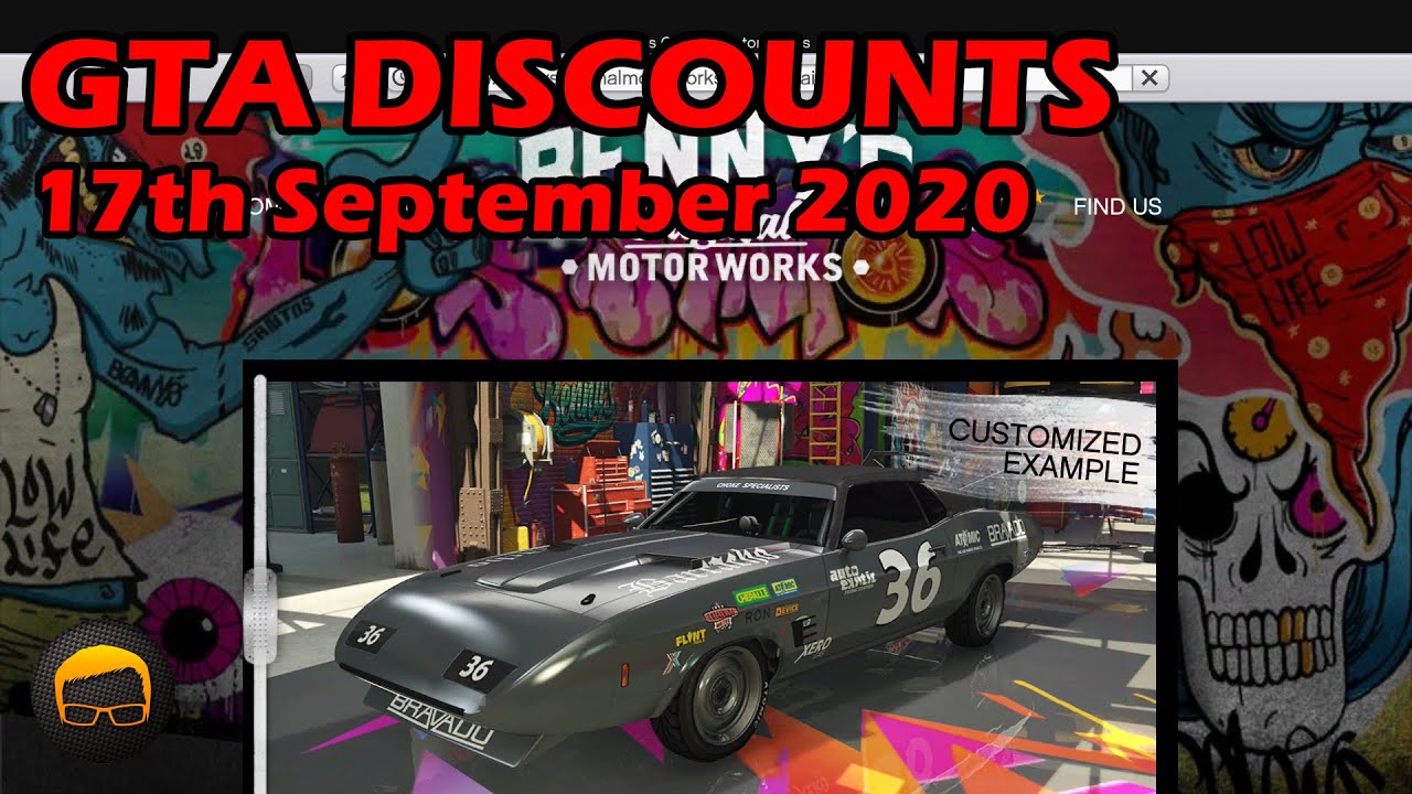 GTA Online Best Vehicle Discounts (17th September 2020) - GTA 5 Weekly ...