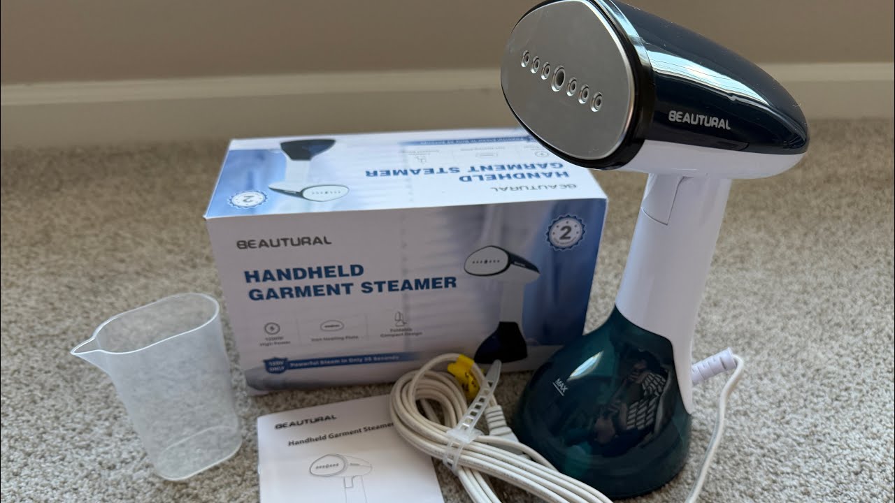 Garment Steamer That Works Fast! Product Walkthrough & Demo - YouTube