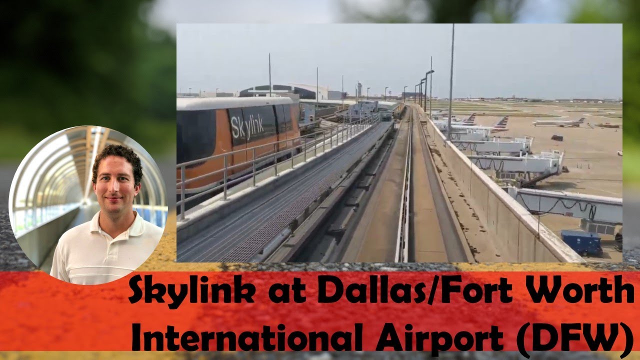Skylink at Dallas/Fort Worth International Airport (DFW) - YouTube