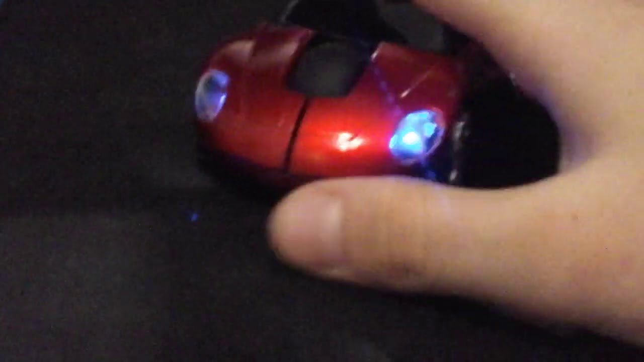 Unboxing mouse wireless bentuk mobil unik - YouTube