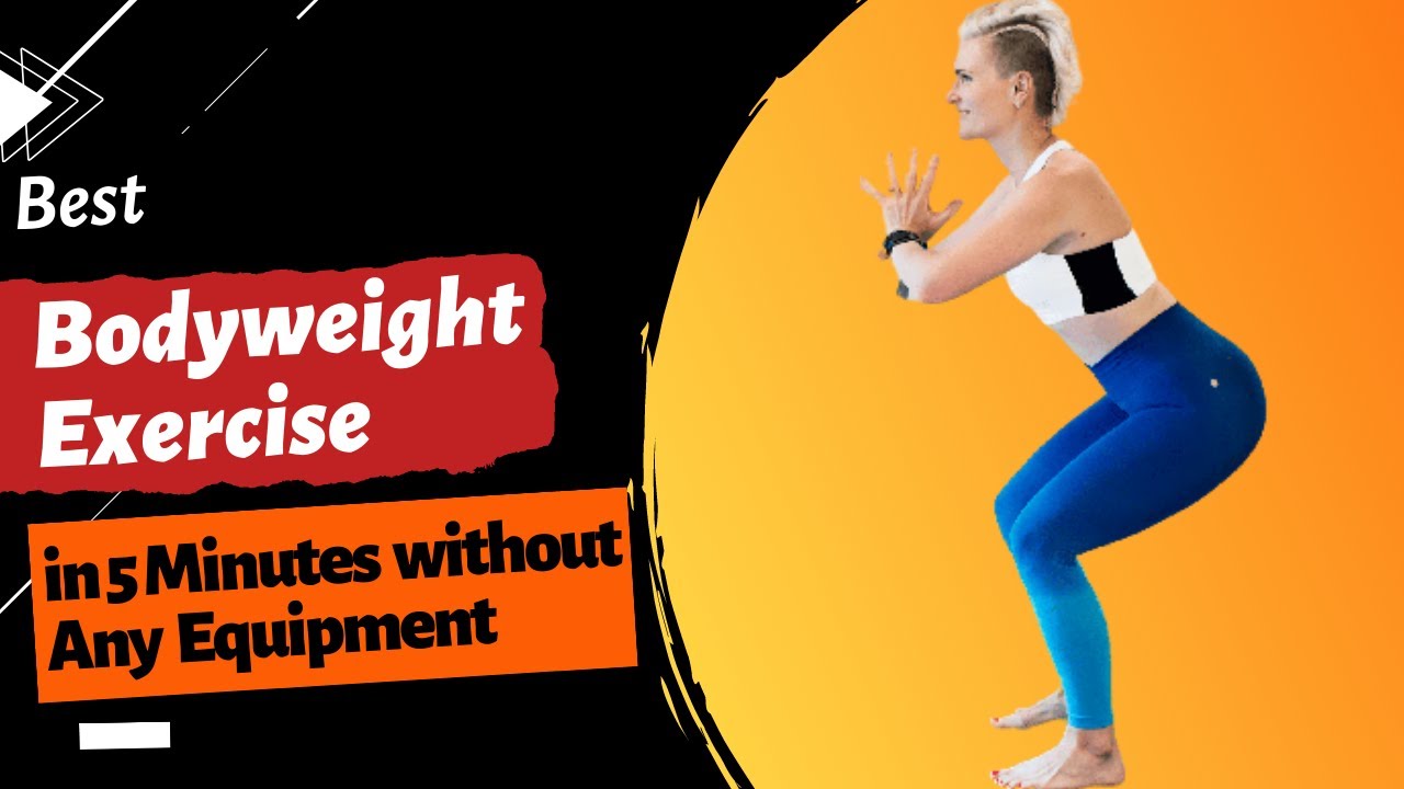 Bodyweight Exercise in 5 Minutes without Any Equipment | Workout ...