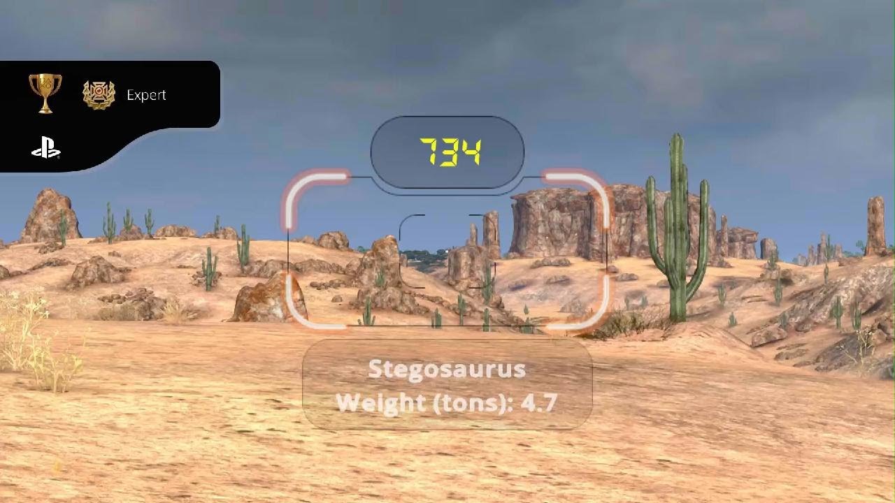 Carnivores: Dinosaur Hunt - Expert Trophy - 734M - YouTube