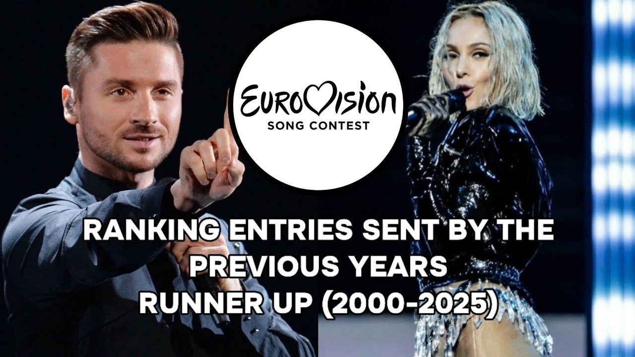 Eurovision: Ranking Entries Sent By The Previous Years Runner Up (2000 ...