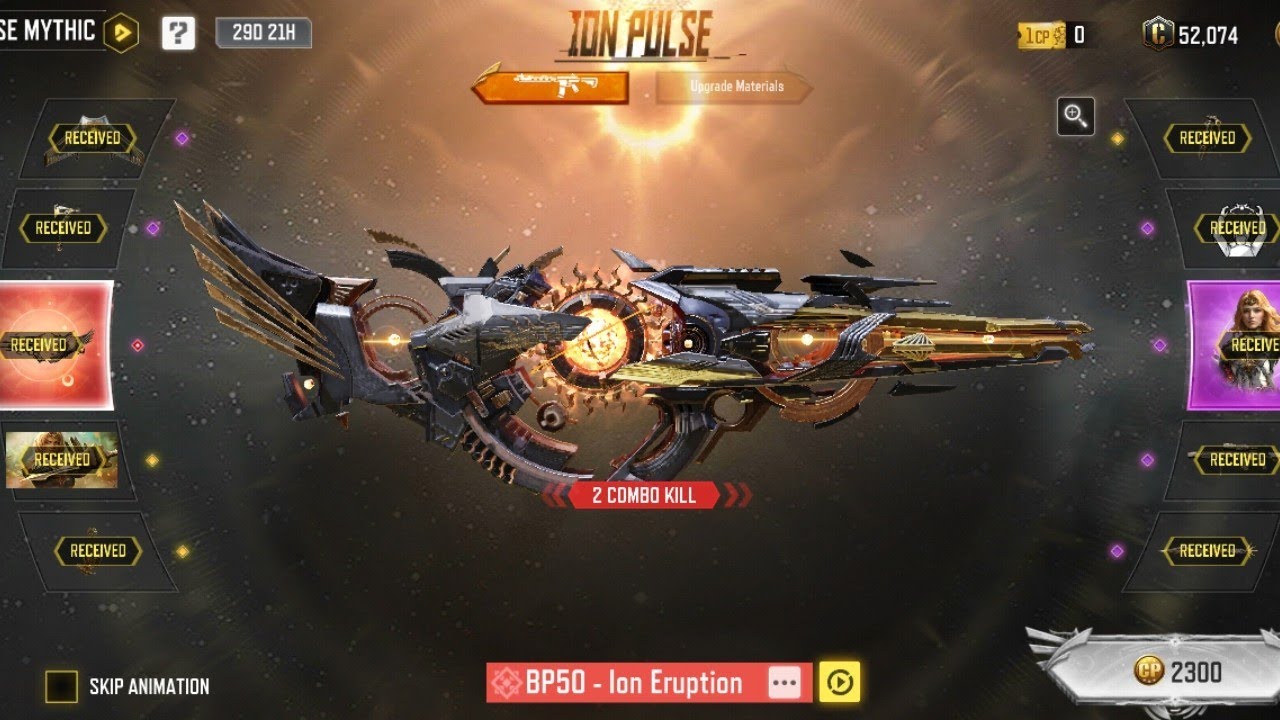 Buying Mythic BP50 Ion Eruption in CODM 😁 - YouTube