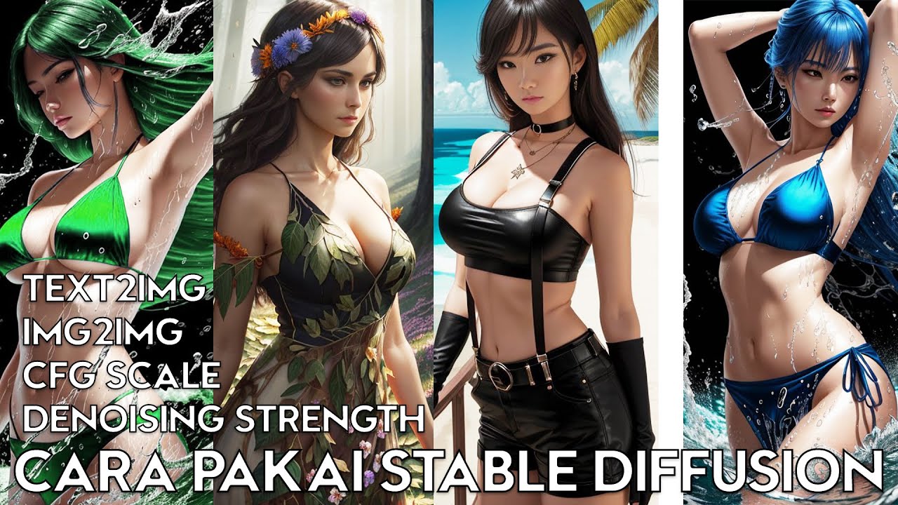 Cara Pakai Stable Diffusion | Stable DIffusion untuk Pemula - YouTube