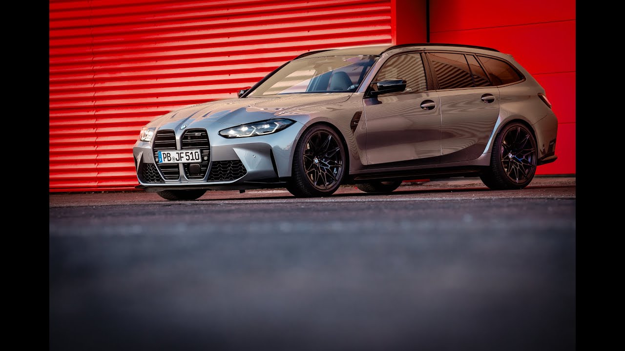 BMW M3 Touring Competition 100 - 200 km/h - YouTube