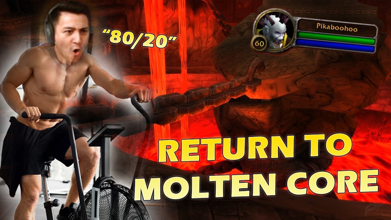 PikabooIRL returns to Molten Core - YouTube