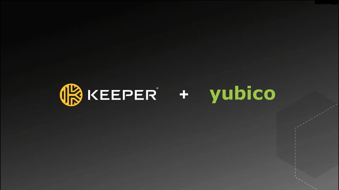Yubikey and Keeper - YouTube