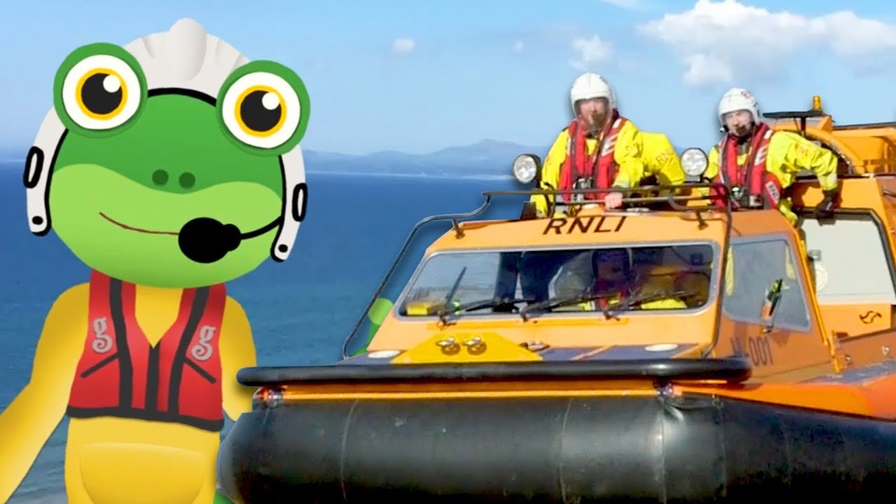 Gecko and The Hovercraft | Gecko's Real Vehicles | Trucks For Kids ...