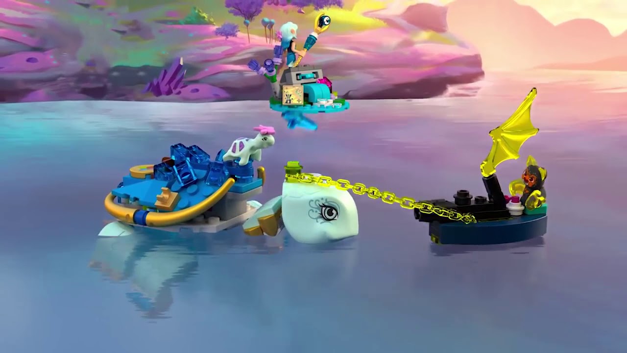 LEGO 41191 Naida & the Water Turtle Ambush - LEGO Elves - YouTube