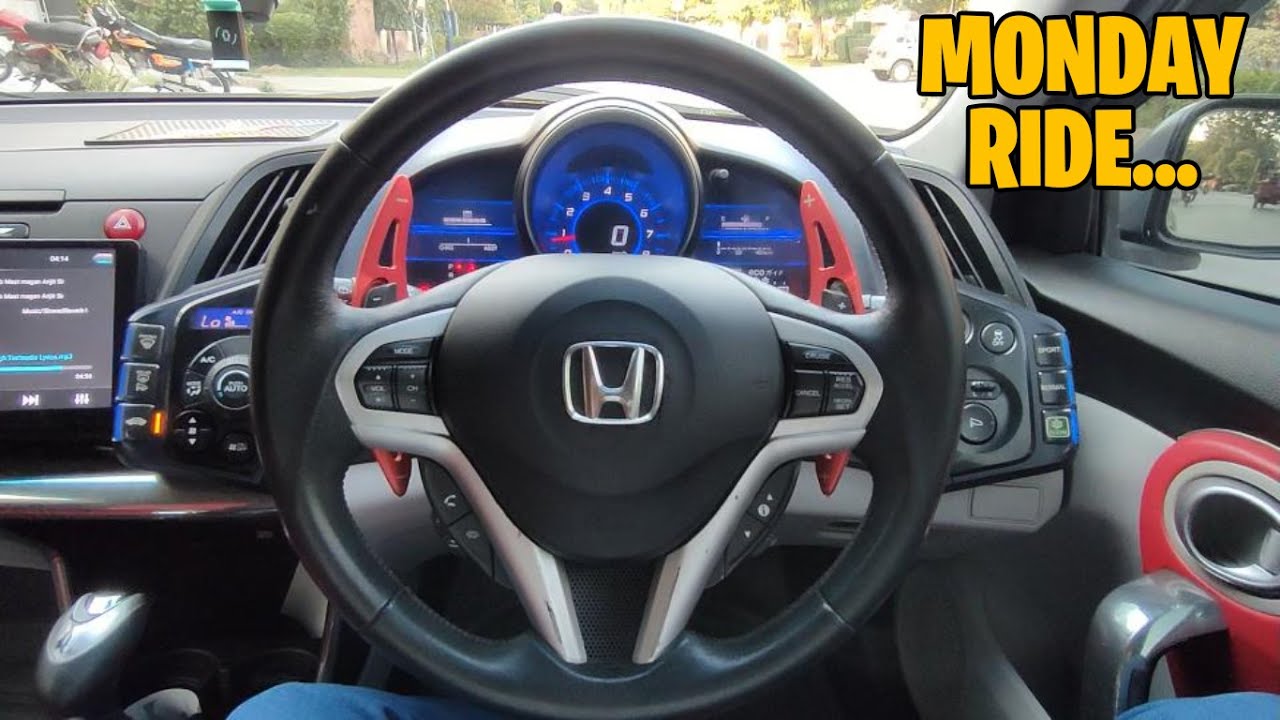 Monday Ride With Honda CR-Z - YouTube
