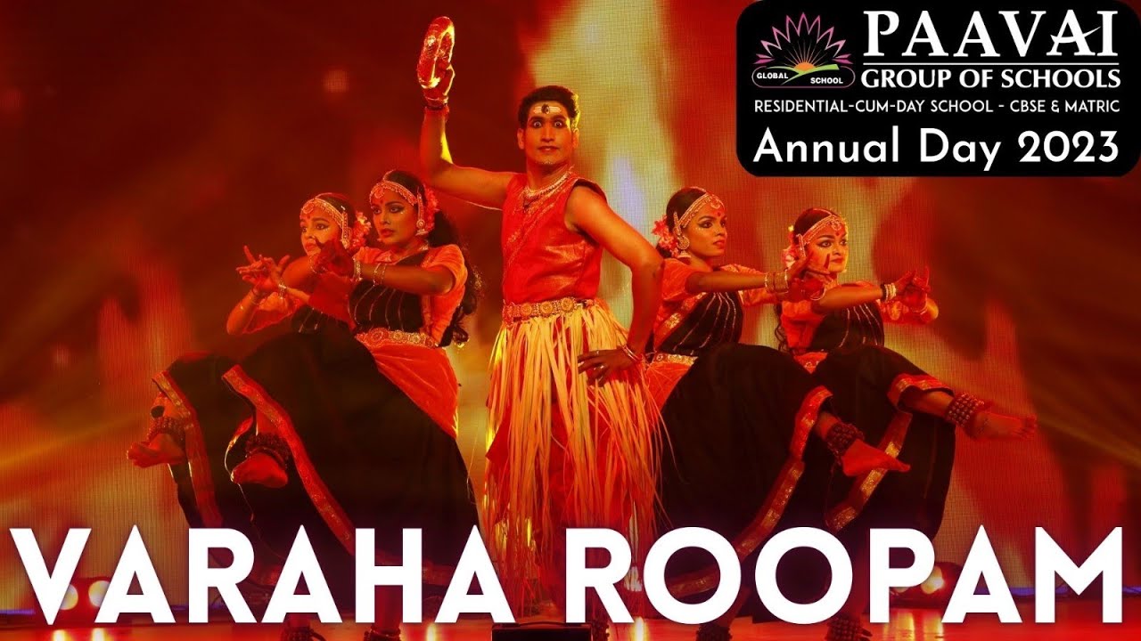 Annual Day - 2023 Varaha Roopam dance - YouTube