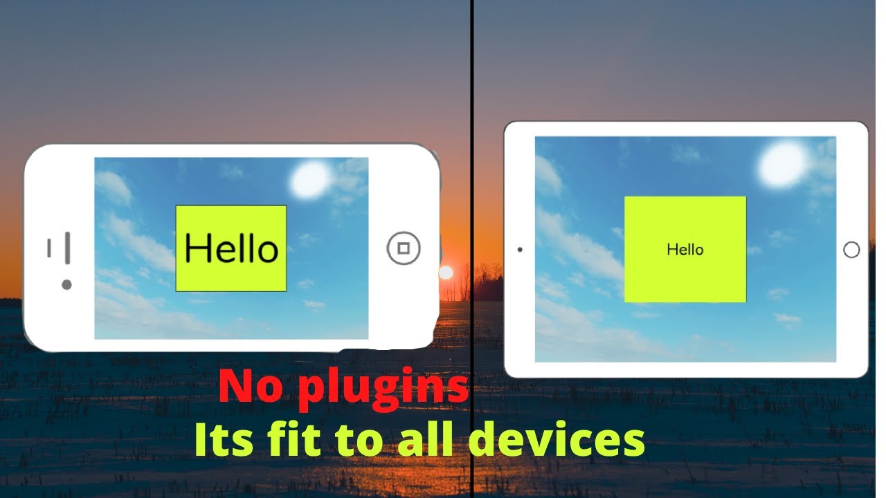 How To Make Screen GUI Fit To All Devices [Without Plugin] | Roblox ...